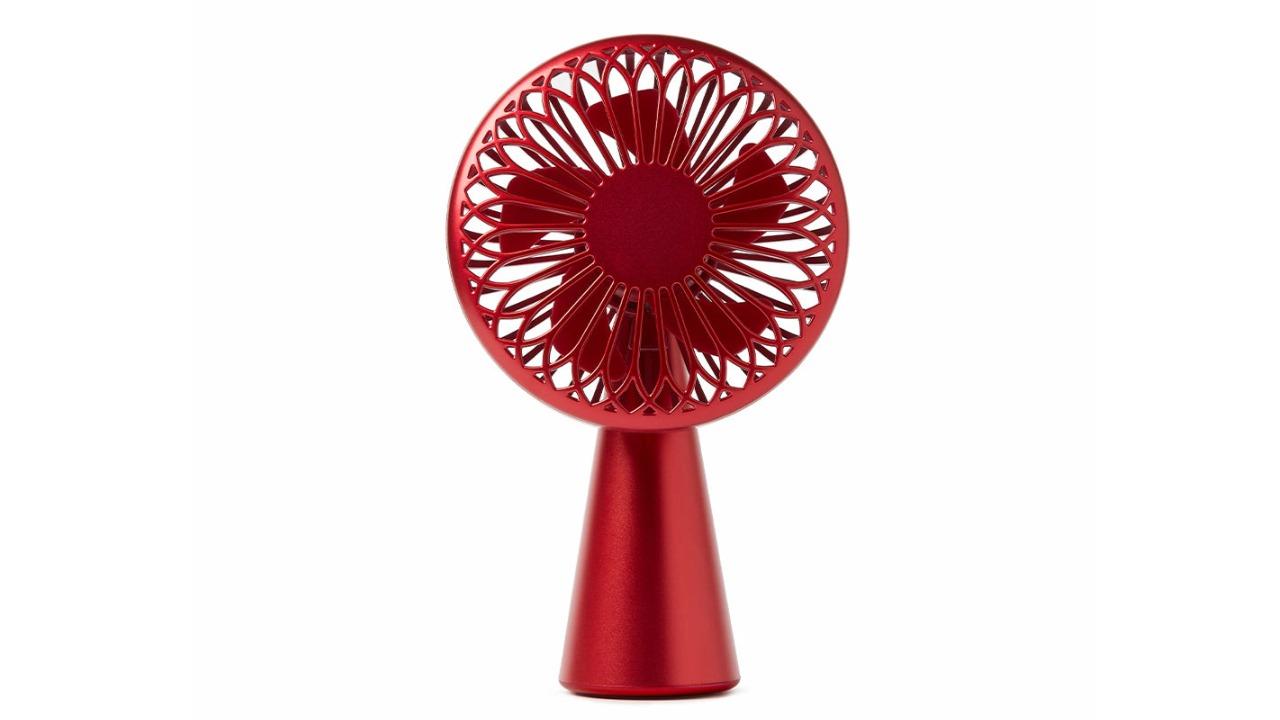 Lexon Wino Mini Portable Fan - Red | Harvey Norman
