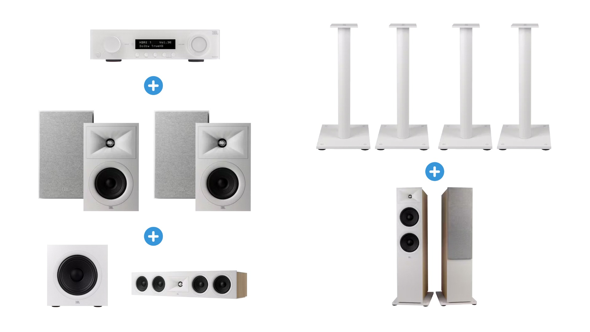 JBL Surround Sound Package 7.1 with Amplifier | Harvey Norman