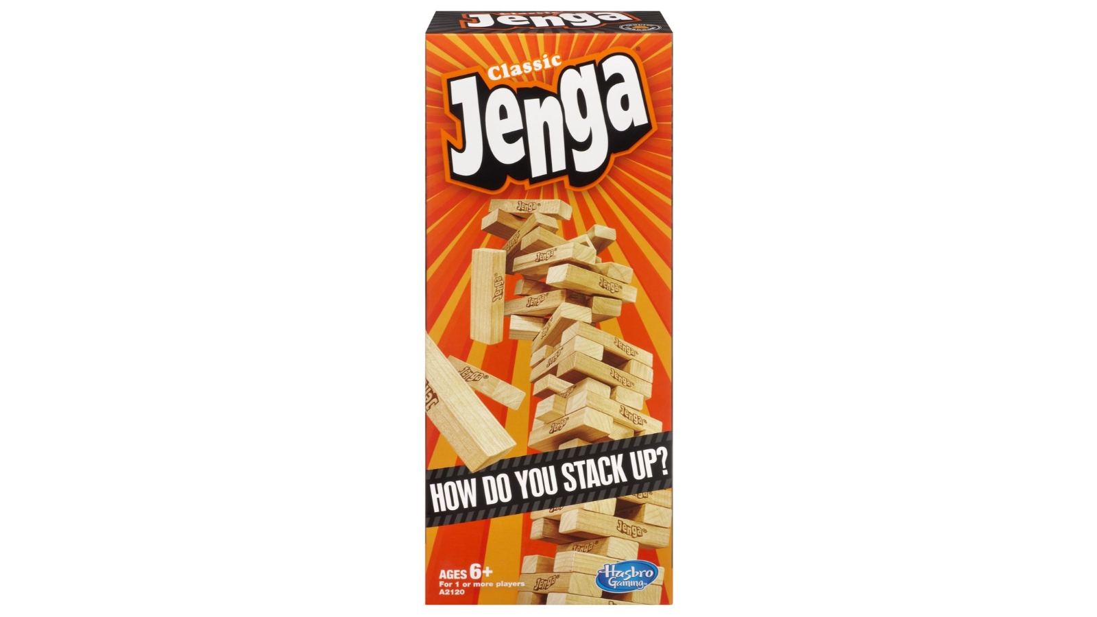 Hasbro Jenga Classic Block-stacking Game Hba2120e180 | Harvey Norman