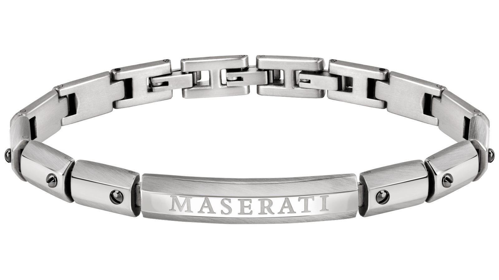 Maserati Jewels Screw Bracelet - Grey | Harvey Norman