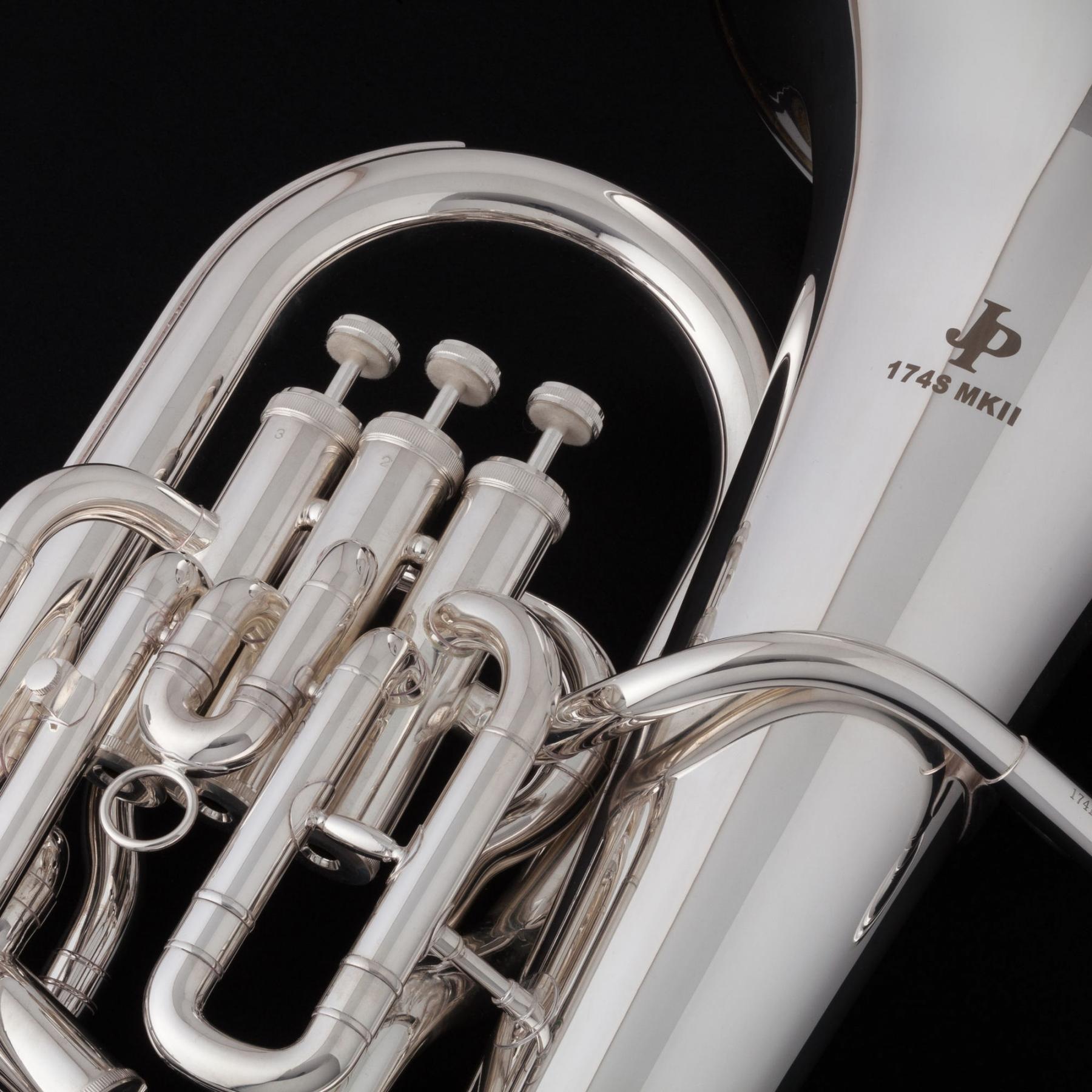 John Packer Euphonium 4 Valve Non Compensating - Silver | Harvey Norman