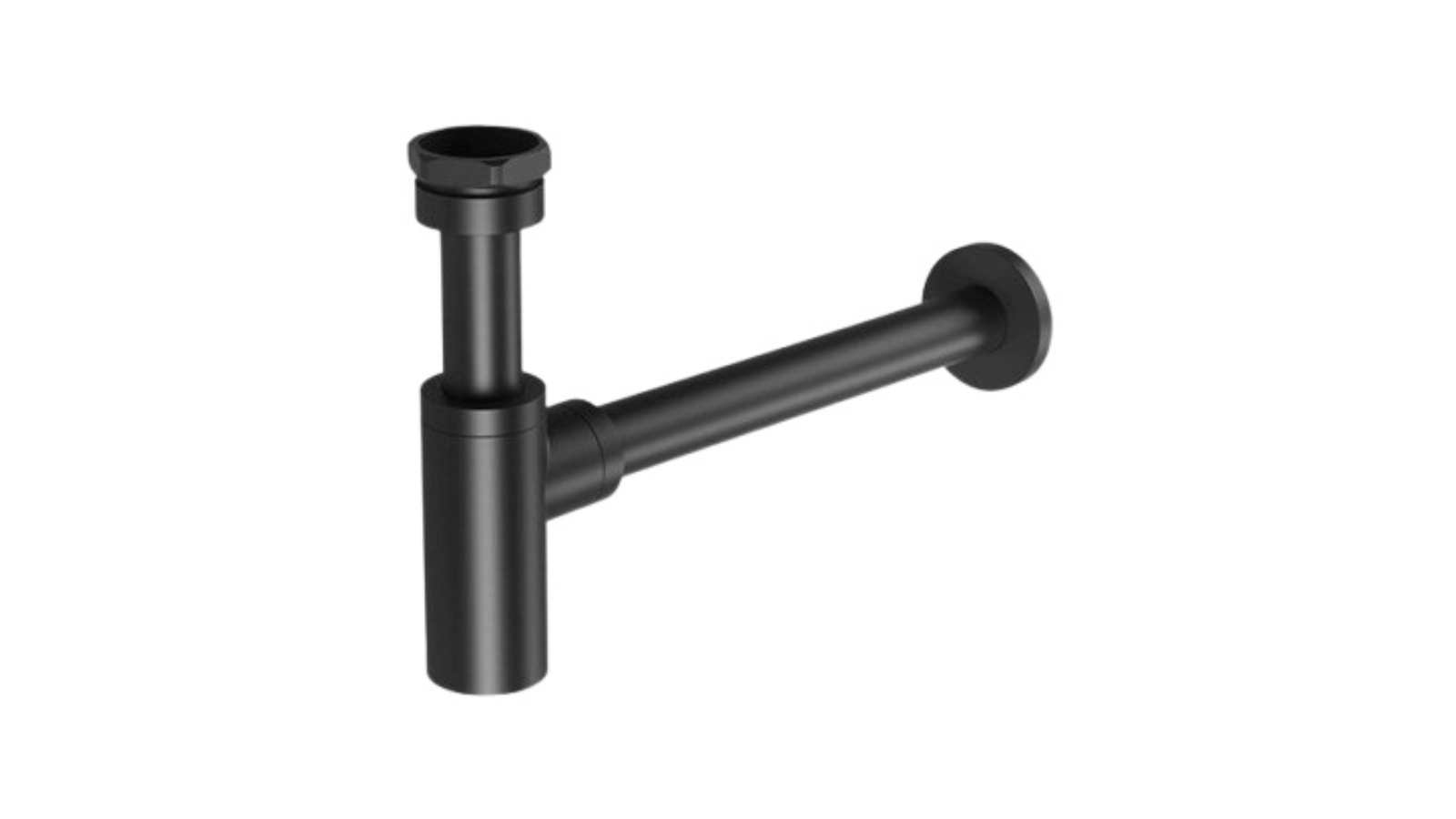 ADP Waterloo Bottle Trap - Matte Black | Harvey Norman