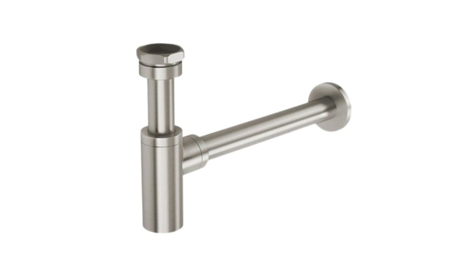 ADP Waterloo Bottle Trap - Brushed Nickel | Harvey Norman