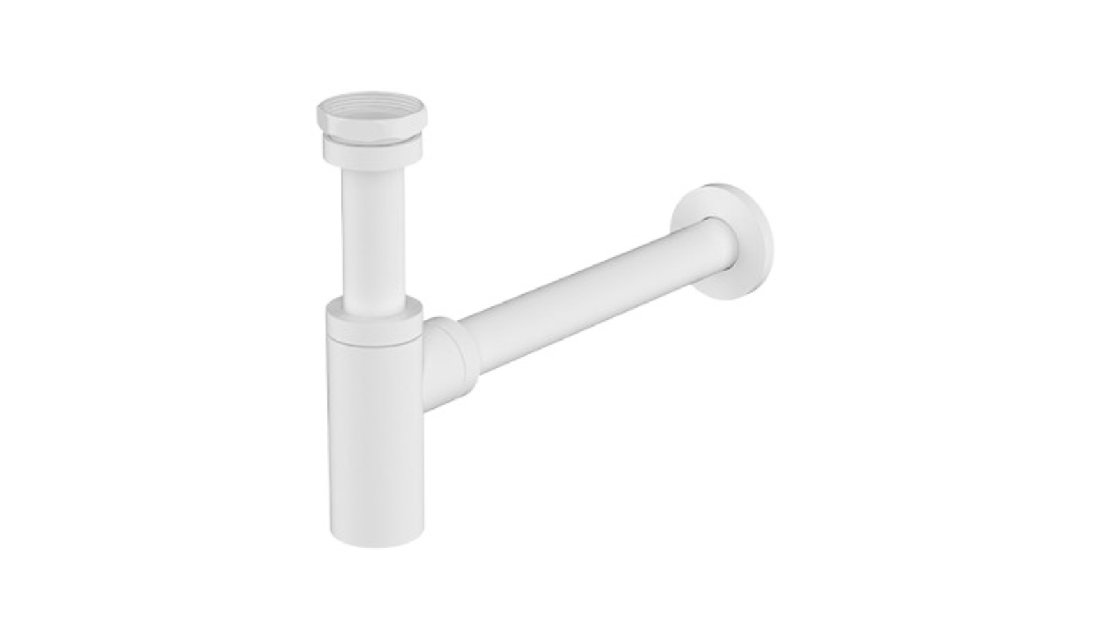 ADP Waterloo Bottle Trap - Matte White | Harvey Norman