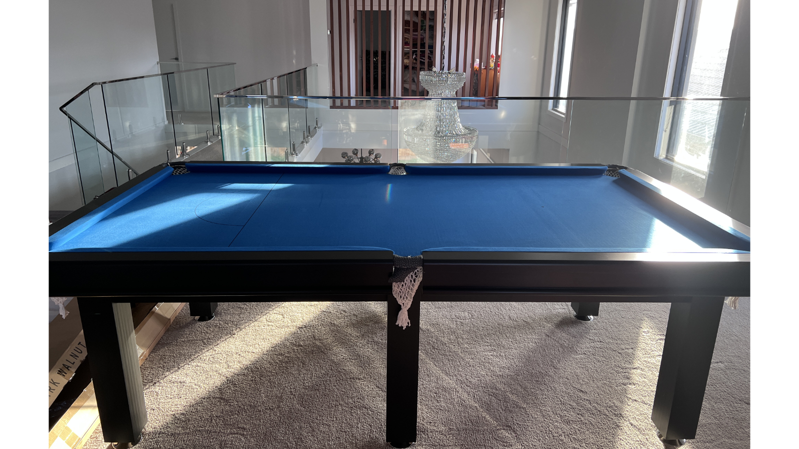 Ksports Pub SizePool Table 8FT Snooker Billiard Table 2.5cm Table Top ...