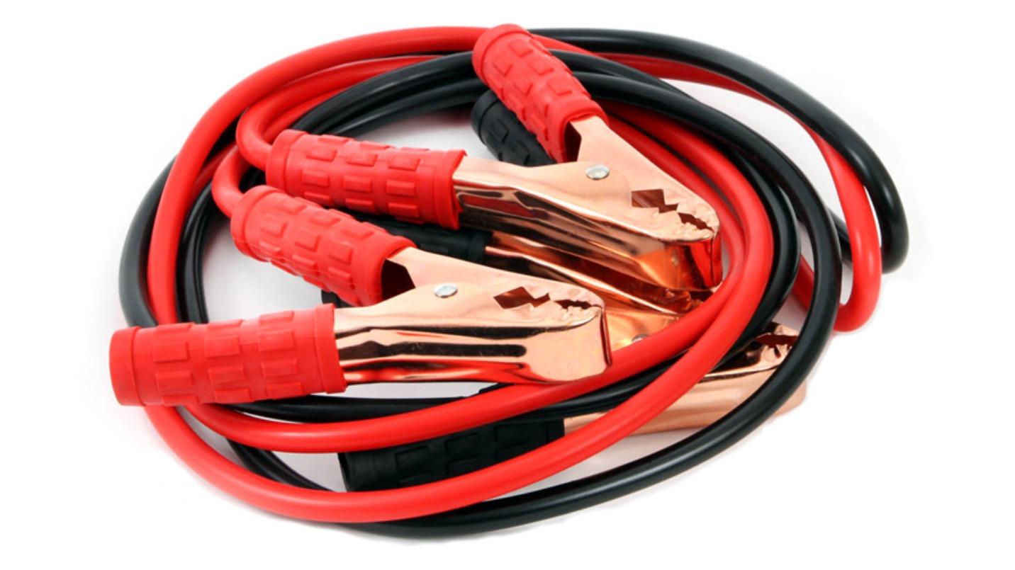 BR 2.1metre Jumper Leads Booster Cable - 600amp | Harvey Norman