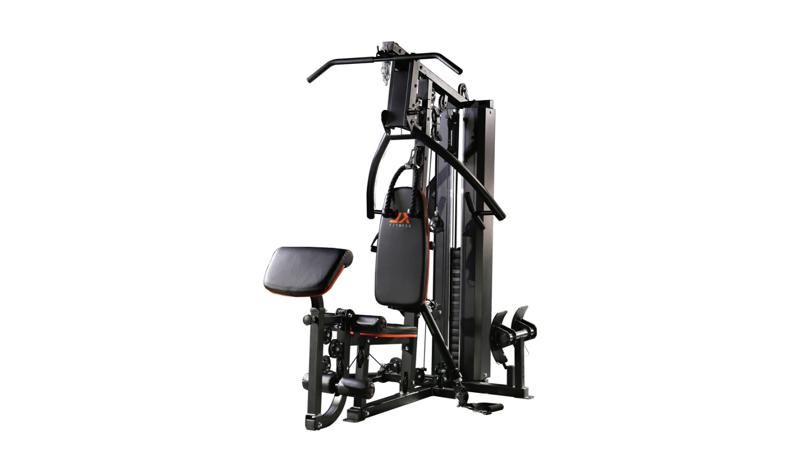 Cyberfit JX Fitness Home Gym with Leg Press Plus Cable Crossover ...