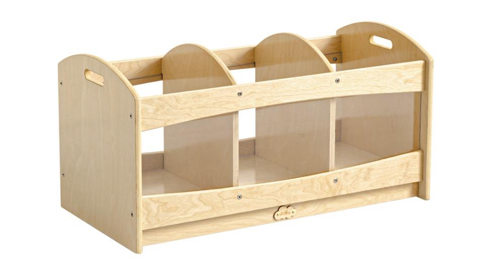 Jooyes Birch and Acrylic See Through Storage Display Unit | Harvey Norman