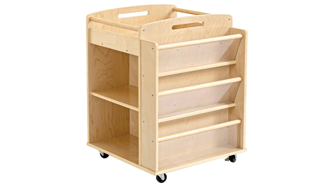 Jooyes Children Wooden Art Craft Multi-function Material Storage ...