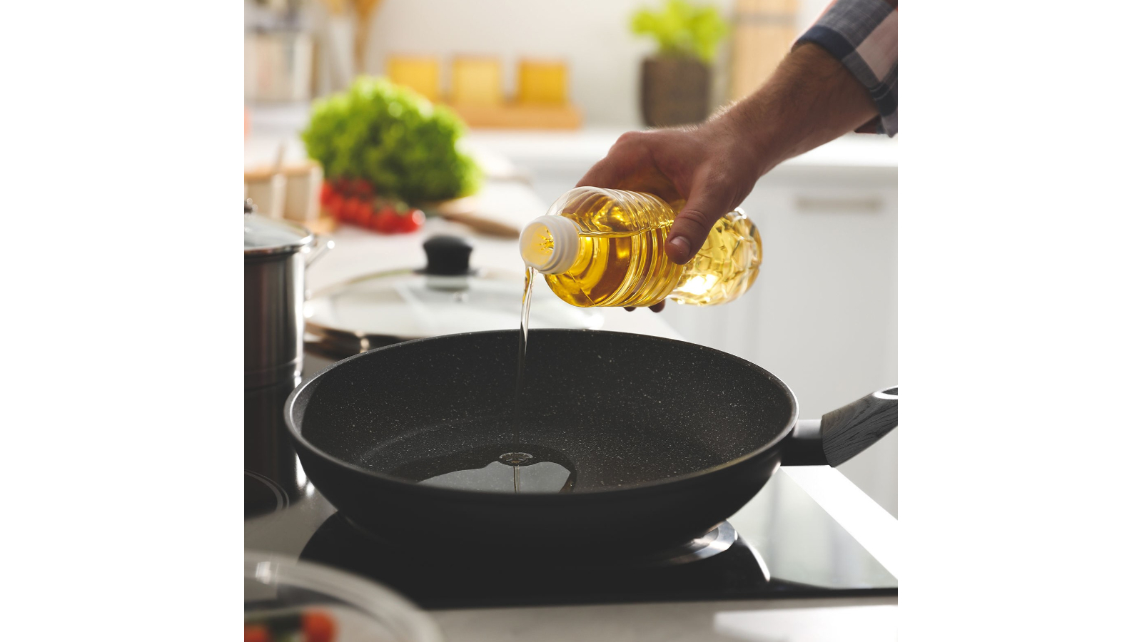 Stone Chef Kitchen Frypan and Wok Pan - Set of 2 | Harvey Norman