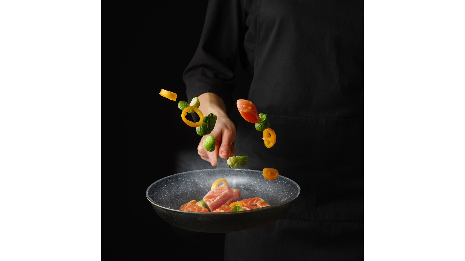 Stone Chef Kitchen Frypan and Wok Pan - Set of 2 | Harvey Norman