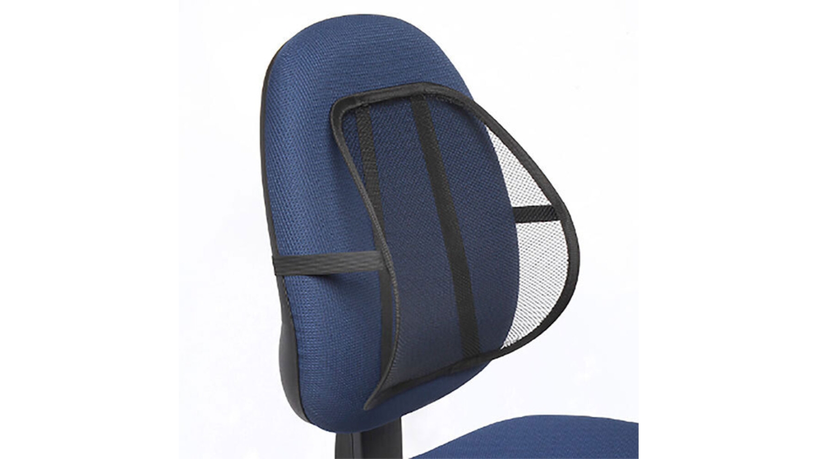 Kensington Back Rest Mesh f/ Back & Spine Support - Black | Harvey Norman