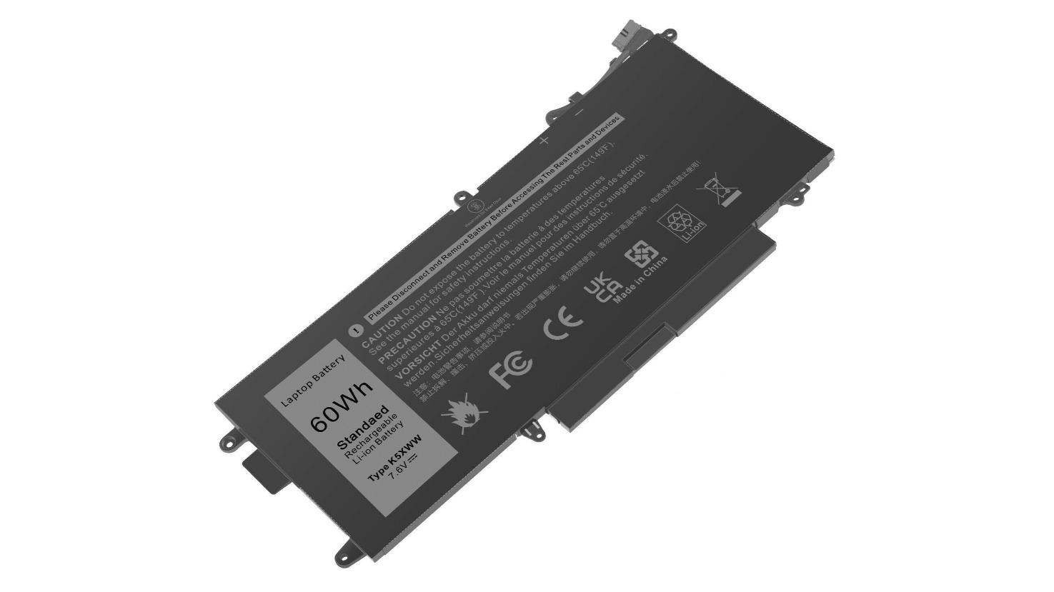 BatteryMate K5XWW Battery for Dell Latitude 7389 7390 12 5289 L3180 451 ...