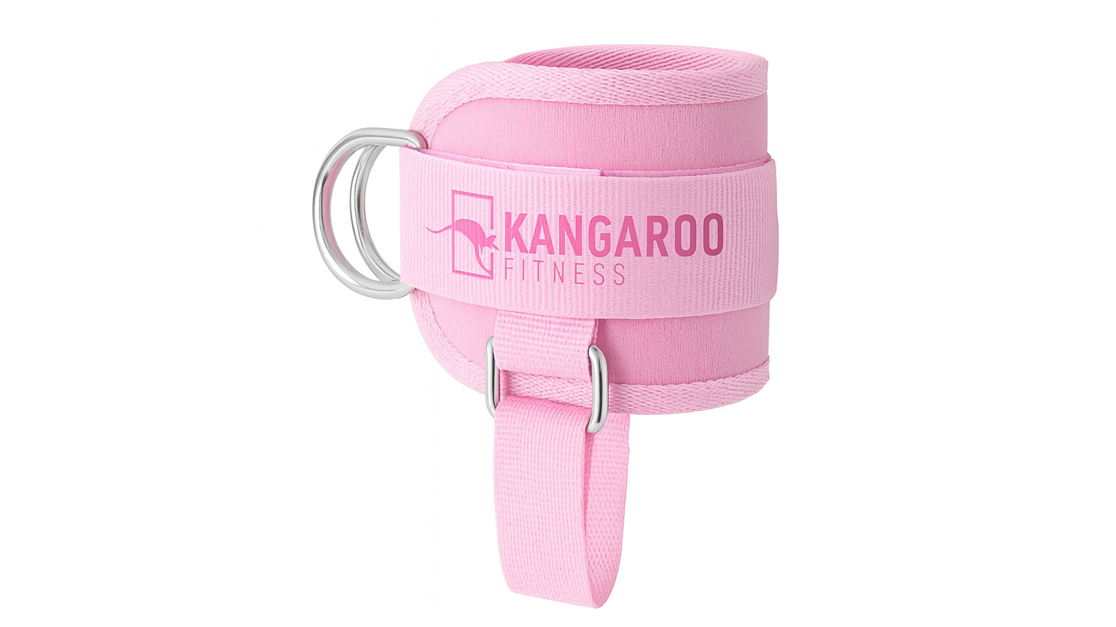 Kangaroo Fitness Padded Ankle Cuff Strap for Cable Machine - Pink ...