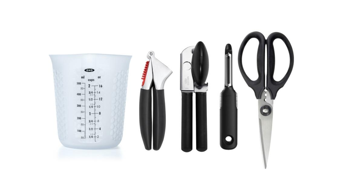 Oxo Kitchen Starter Accessories Set - 5 Piece | Harvey Norman