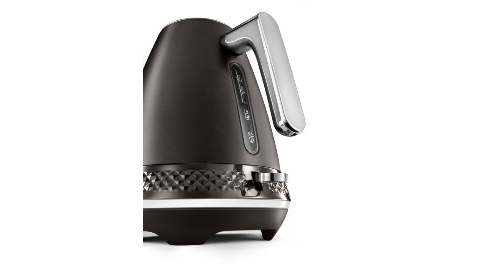 DeLonghi Diadema Kettle - Graphite | Harvey Norman