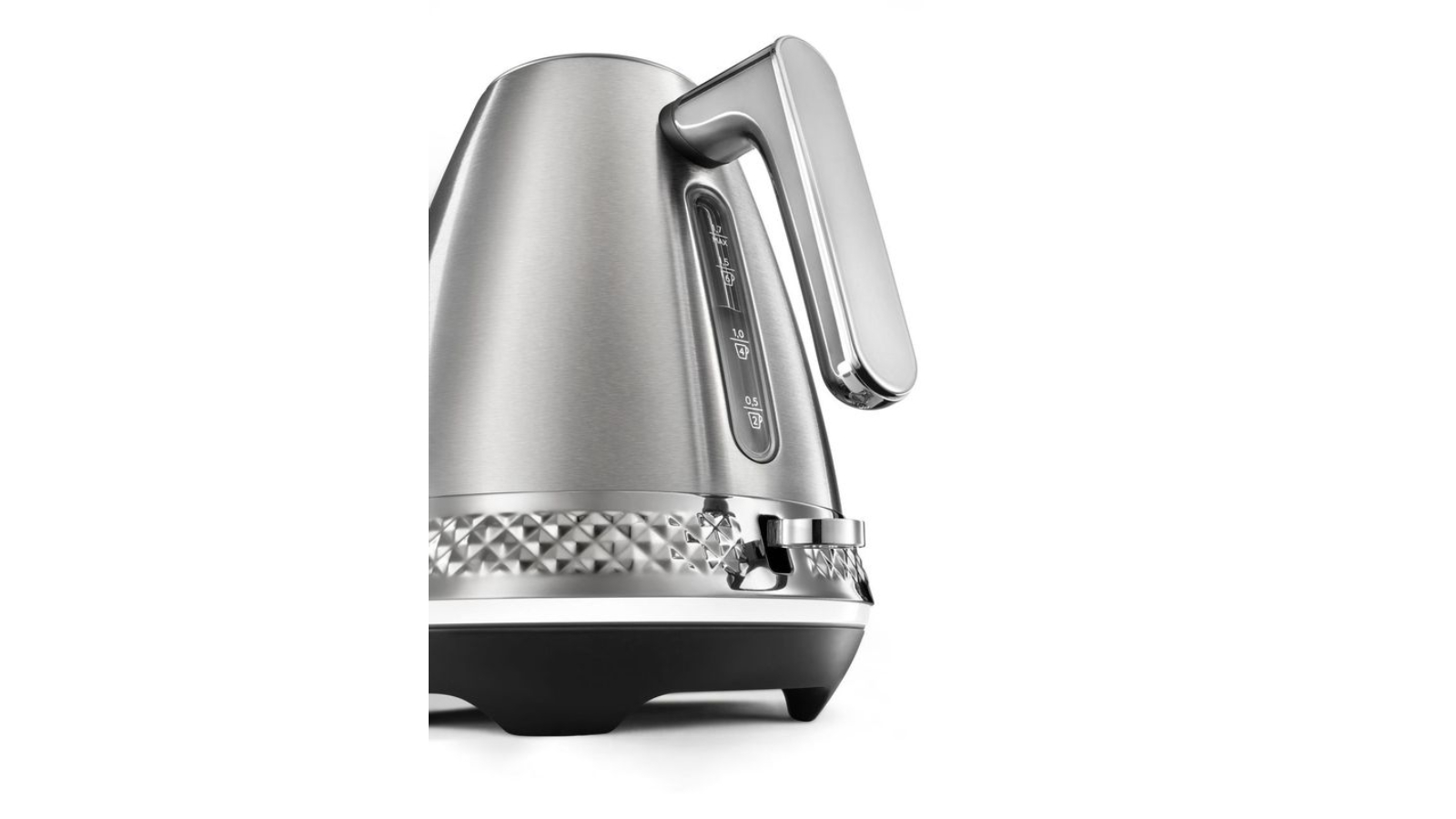 DeLonghi Diadema Kettle - Silver | Harvey Norman