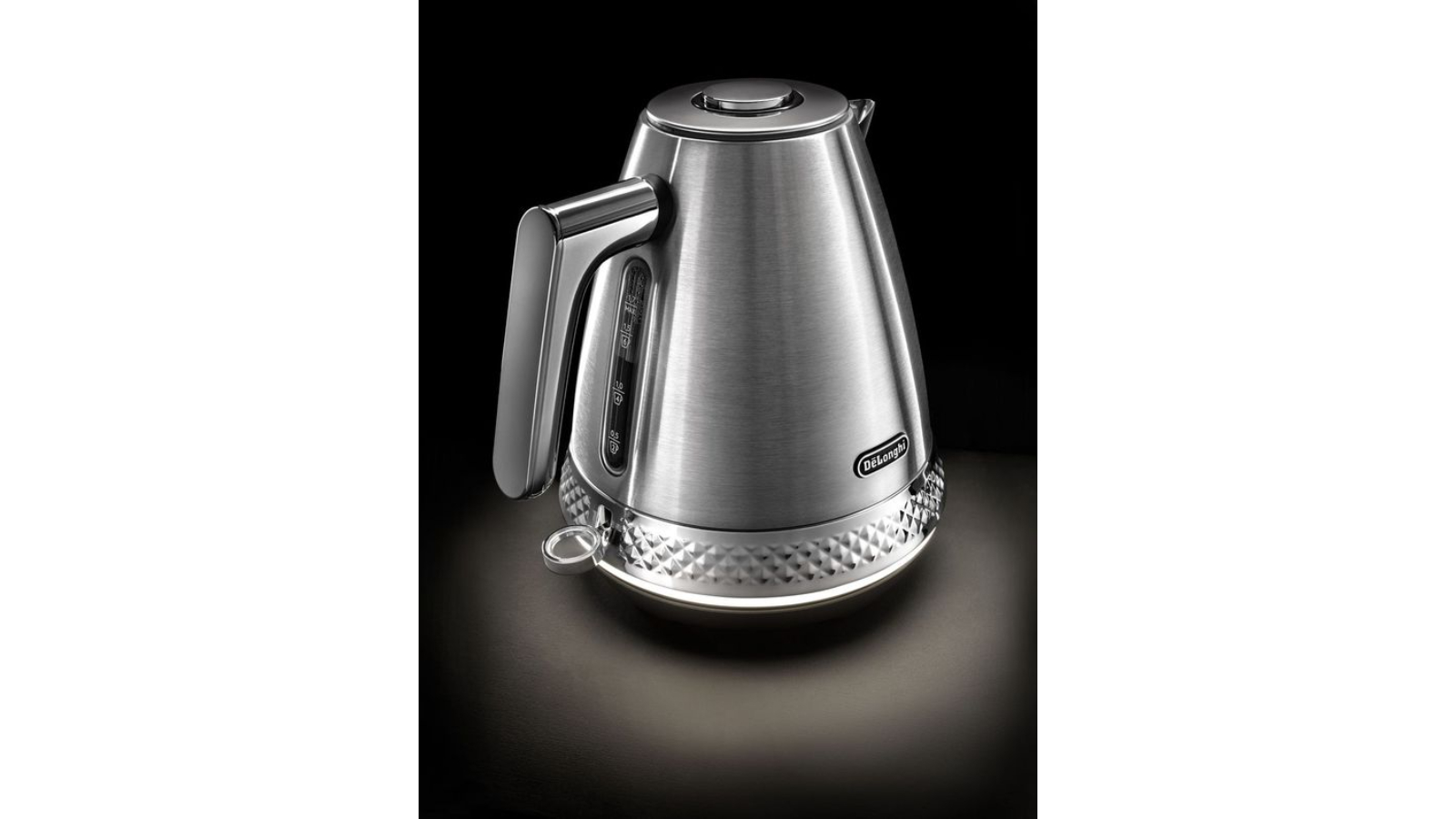 DeLonghi Diadema Kettle - Silver | Harvey Norman