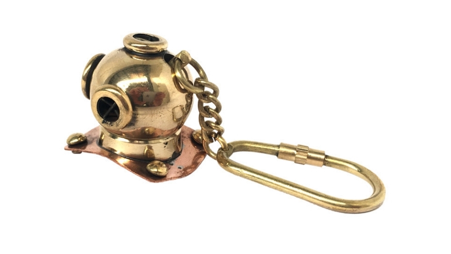 Vintage World Australia Diving Helmet Keyring | Harvey Norman