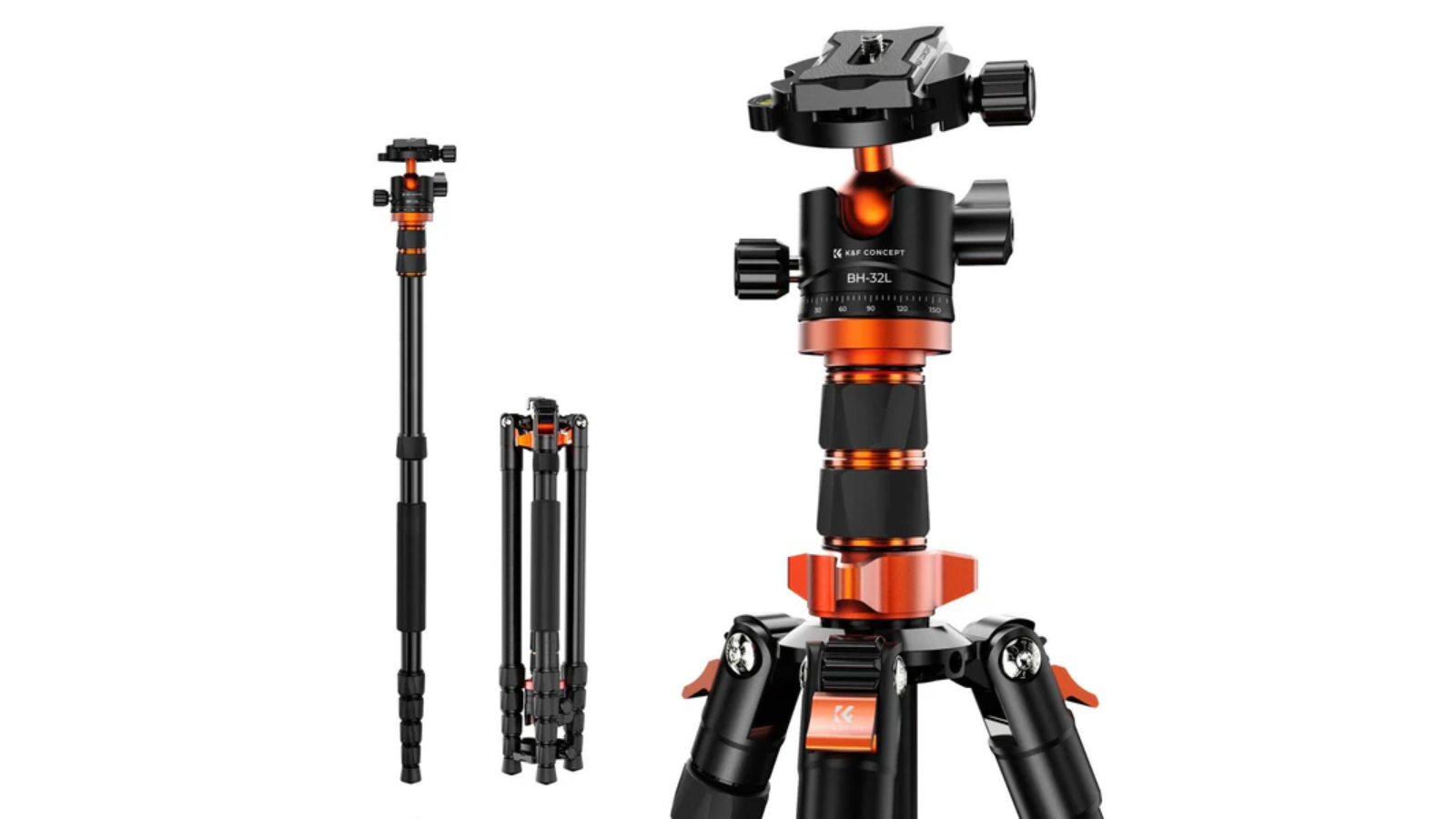 K and F Concept Aluminum Alloy Camera Tripod - 78inch | Harvey Norman