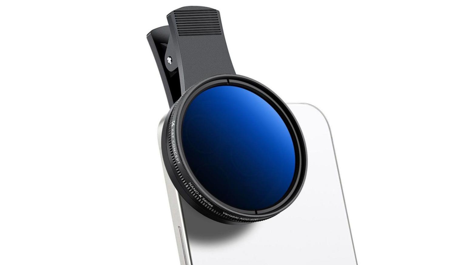K and F Concept 5.2cm Clip-on Phone VND Filter (1-9 Stop) | Harvey Norman