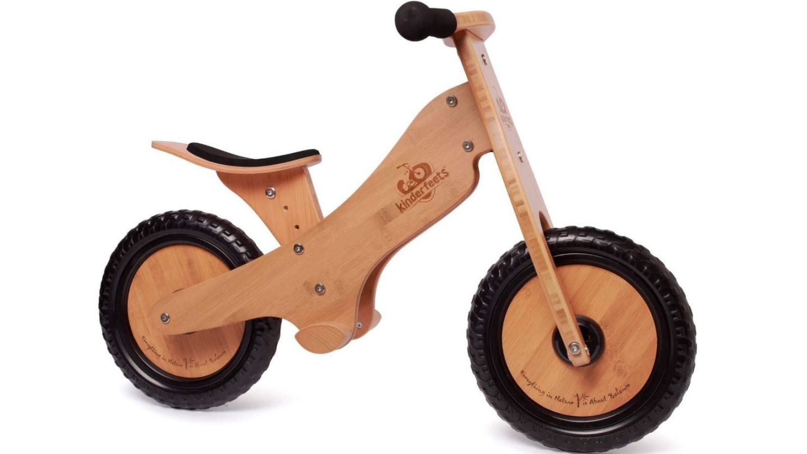 Kinderfeets Balance Bike - Bamboo | Harvey Norman