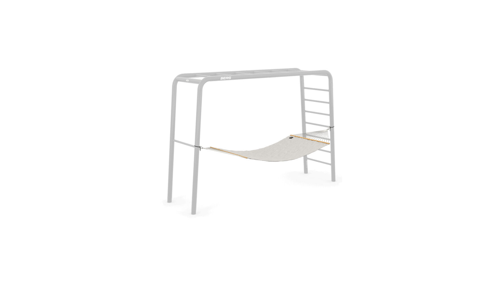Berg Playbase White Family Fabric Hammock - 330 x 120cm | Harvey Norman