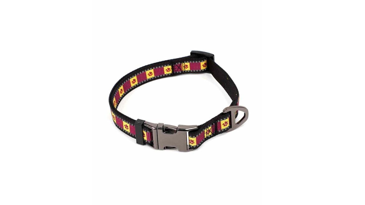 NRL Brisbane Broncos Dog Nylon Collar Strap - Small | Harvey Norman