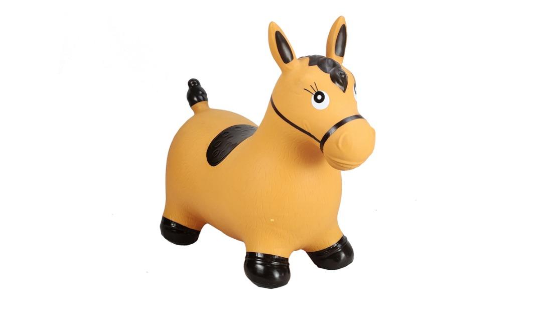 Kaper Kidz the Horse Bouncy Rider Ginger Kids Ride-On Toy - 12month ...