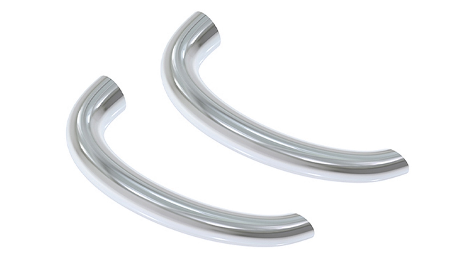 Victoria & Albert Set of Two Handle Support Kit for Baths - Chrome ...