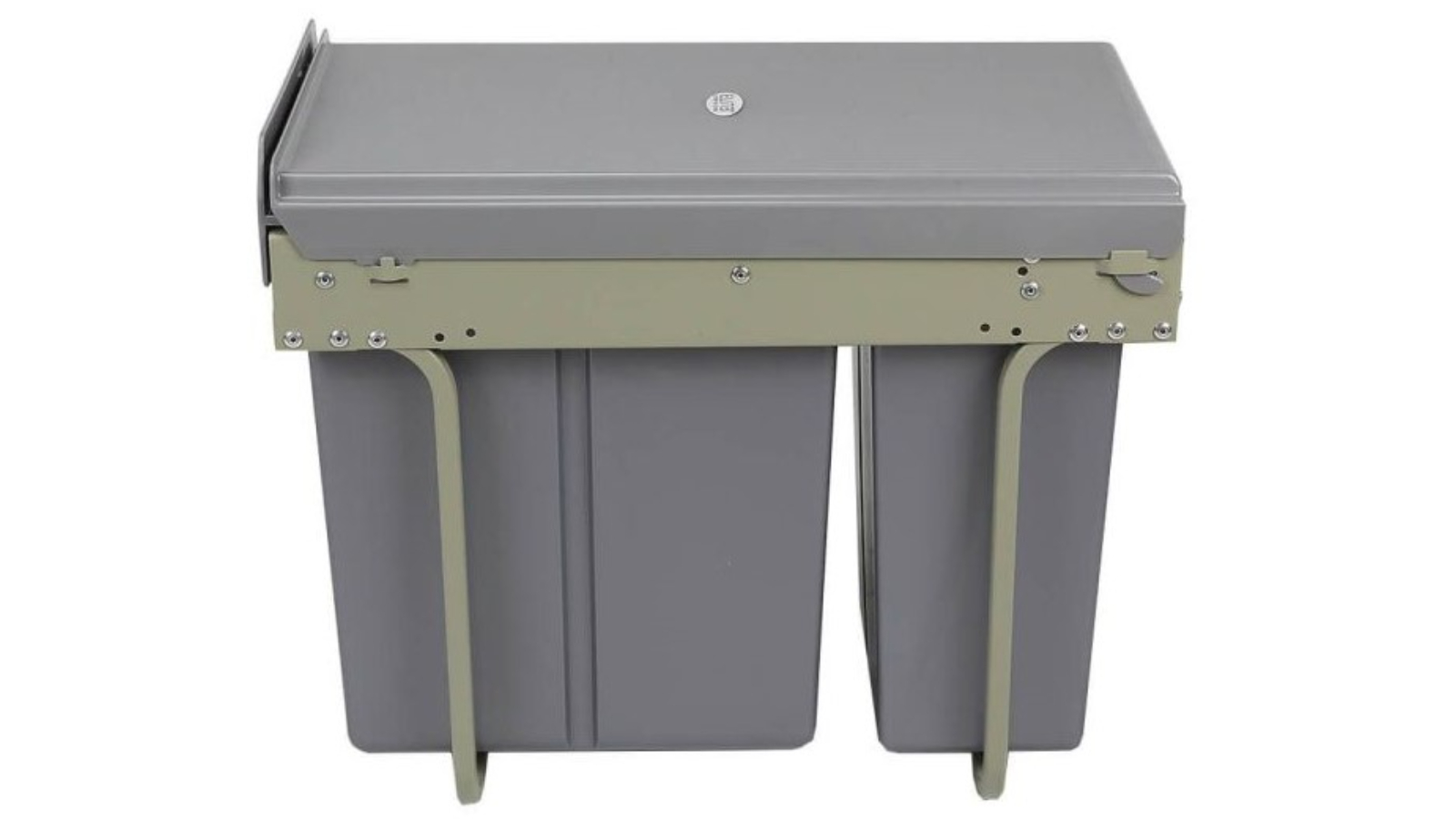 Elite Domestique 30L Twin Slide-Out Slim Concealed Waste Bin | Harvey ...