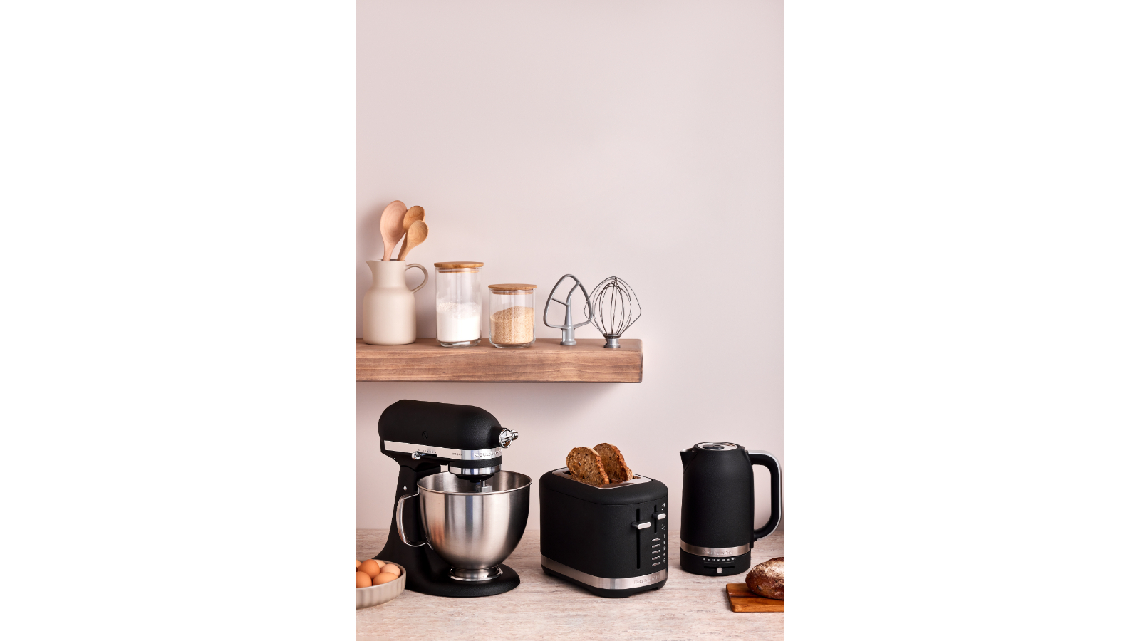 KitchenAid 2 Slice Toaster - Cast Iron Black | Harvey Norman