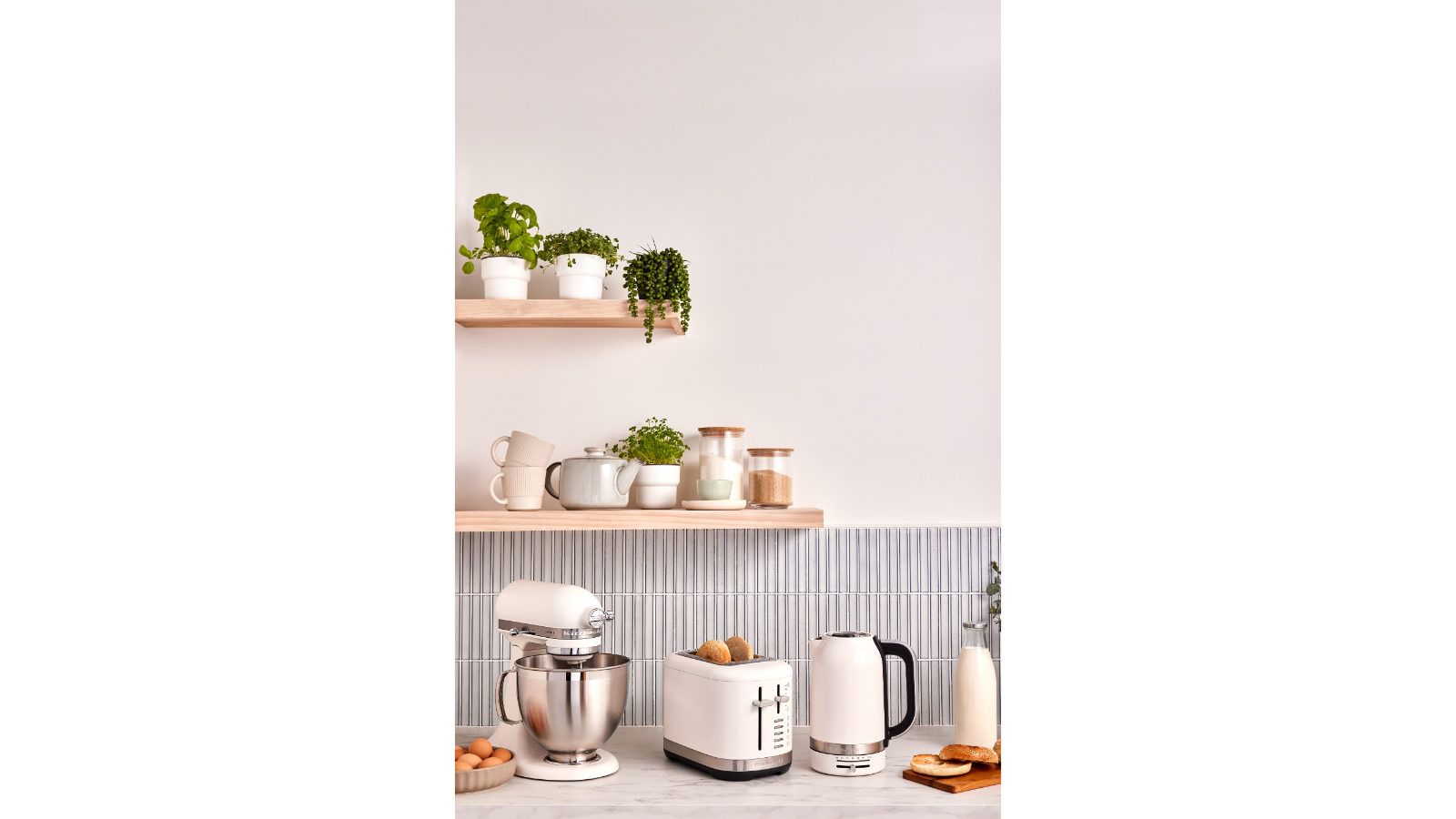 KitchenAid 2 Slice Toaster - Porcelain White | Harvey Norman