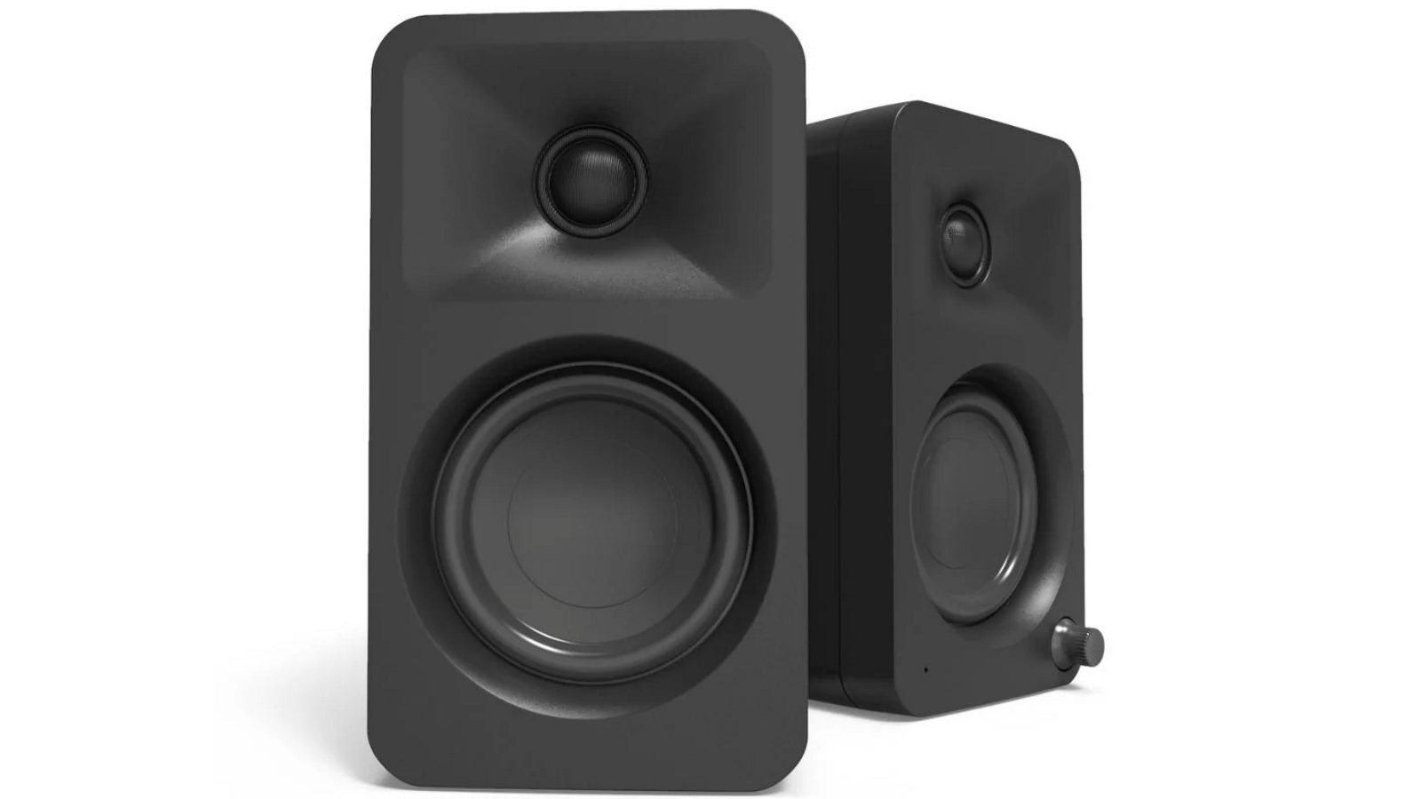 Kanto ORA 100W Powered Reference Desktop Computer Speakers with 5.0 Bluetooth - Black | Harvey ...