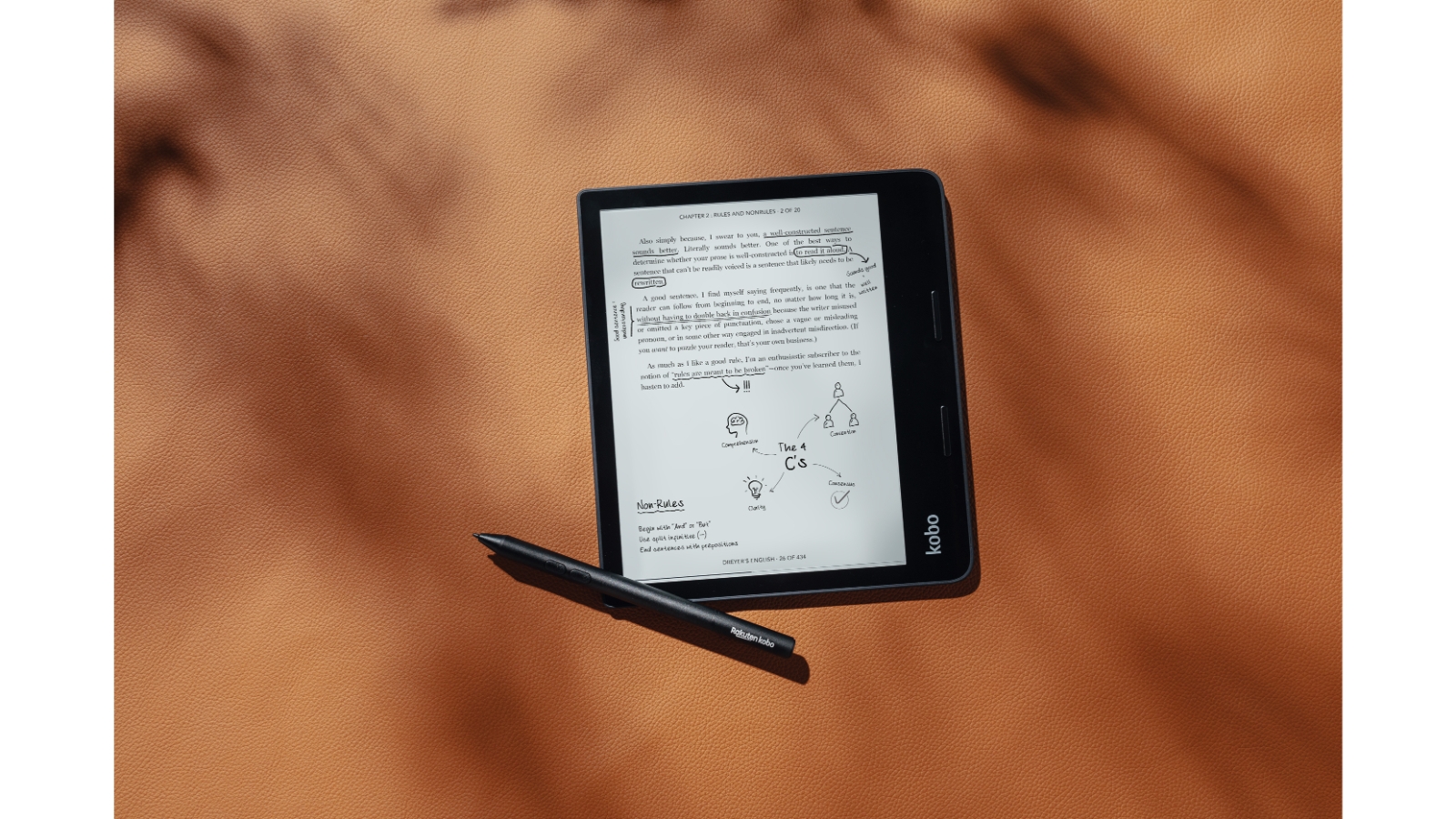 Kobo Sage eReader - 8 inches | Harvey Norman