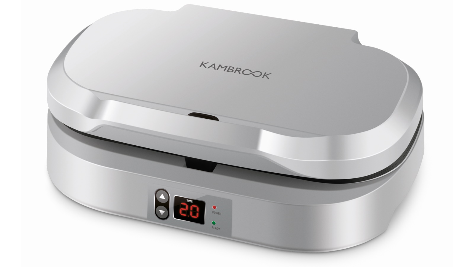 Kambrook Perfect Pancake Press - Silver | Harvey Norman