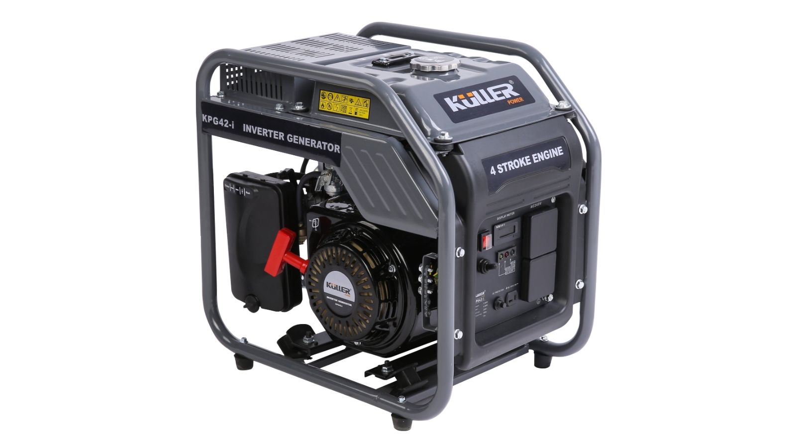 Kuller 4200W Pure Sine Wave Single-Phase Petrol Inverter Backup ...