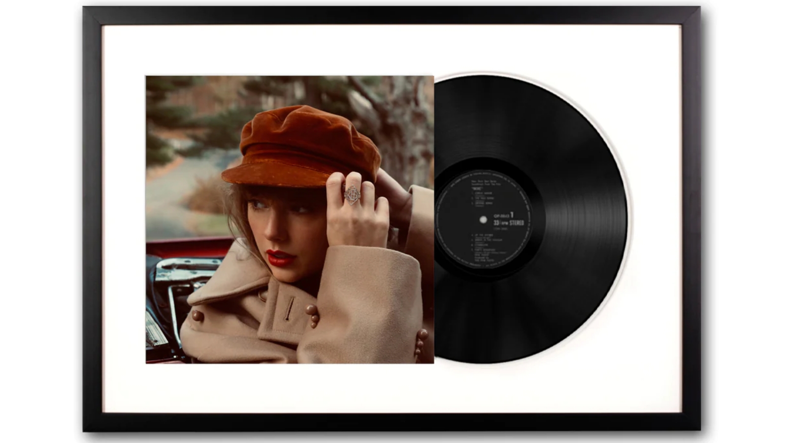 Universal Music Taylor Swifts Version Red Vinyl Album Art | Harvey Norman
