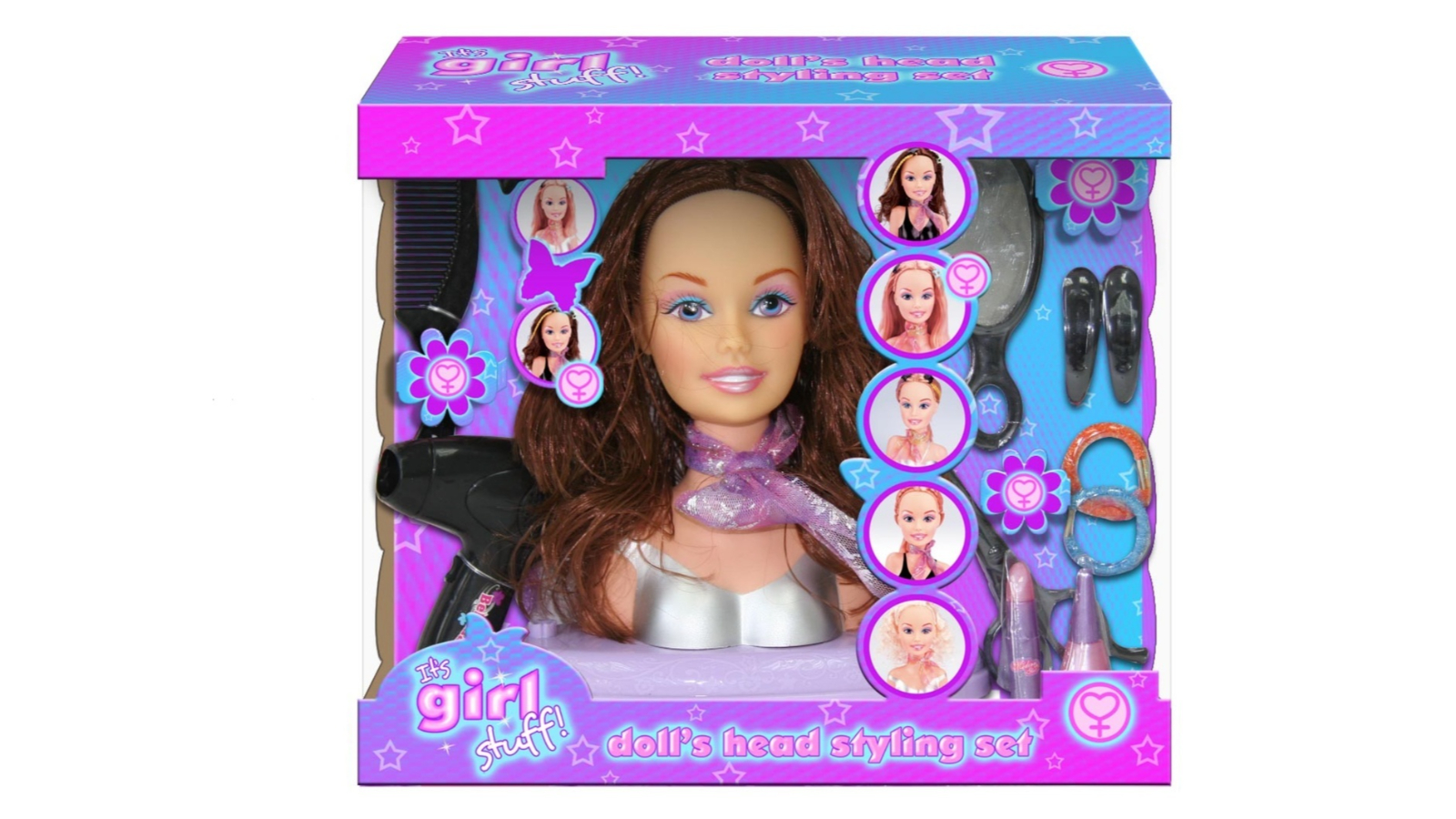 It's Girl Stuff Doll Head Styling Set | Harvey Norman