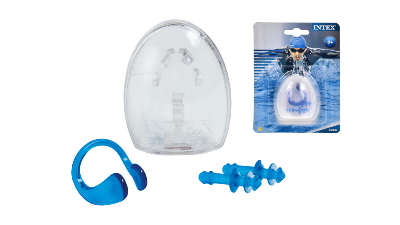 Intex Ear Plug and Nose Clip Combo Set | Harvey Norman