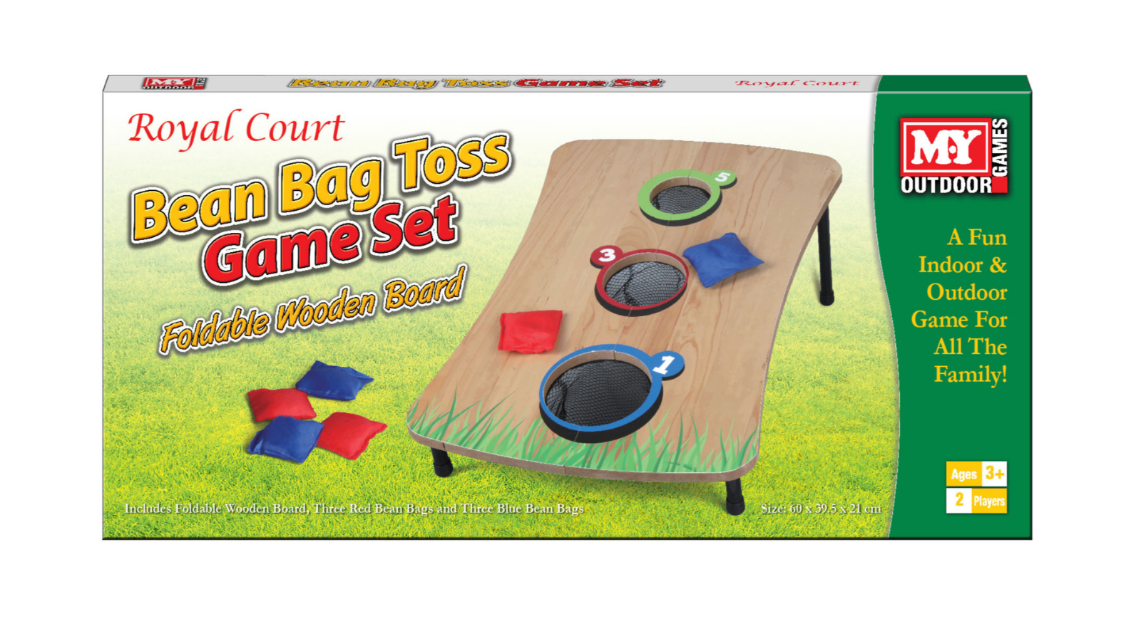 M.Y Wooden Bean Bag Toss Game Set | Harvey Norman