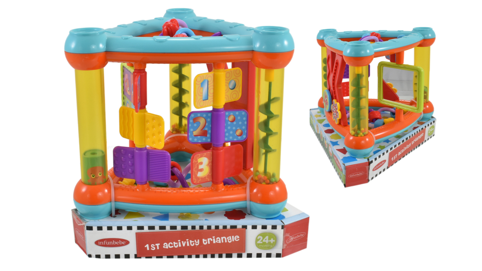 Infunbebe 1st Activity Triangle Playset | Harvey Norman