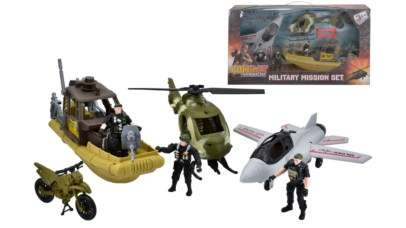 Kandy Toys Large Army Military Playset | Harvey Norman
