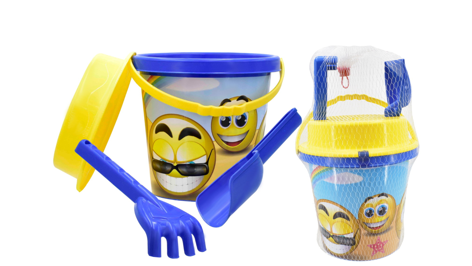 Kandy Toys 15cm Smiley Mid Size Bucket Set | Harvey Norman