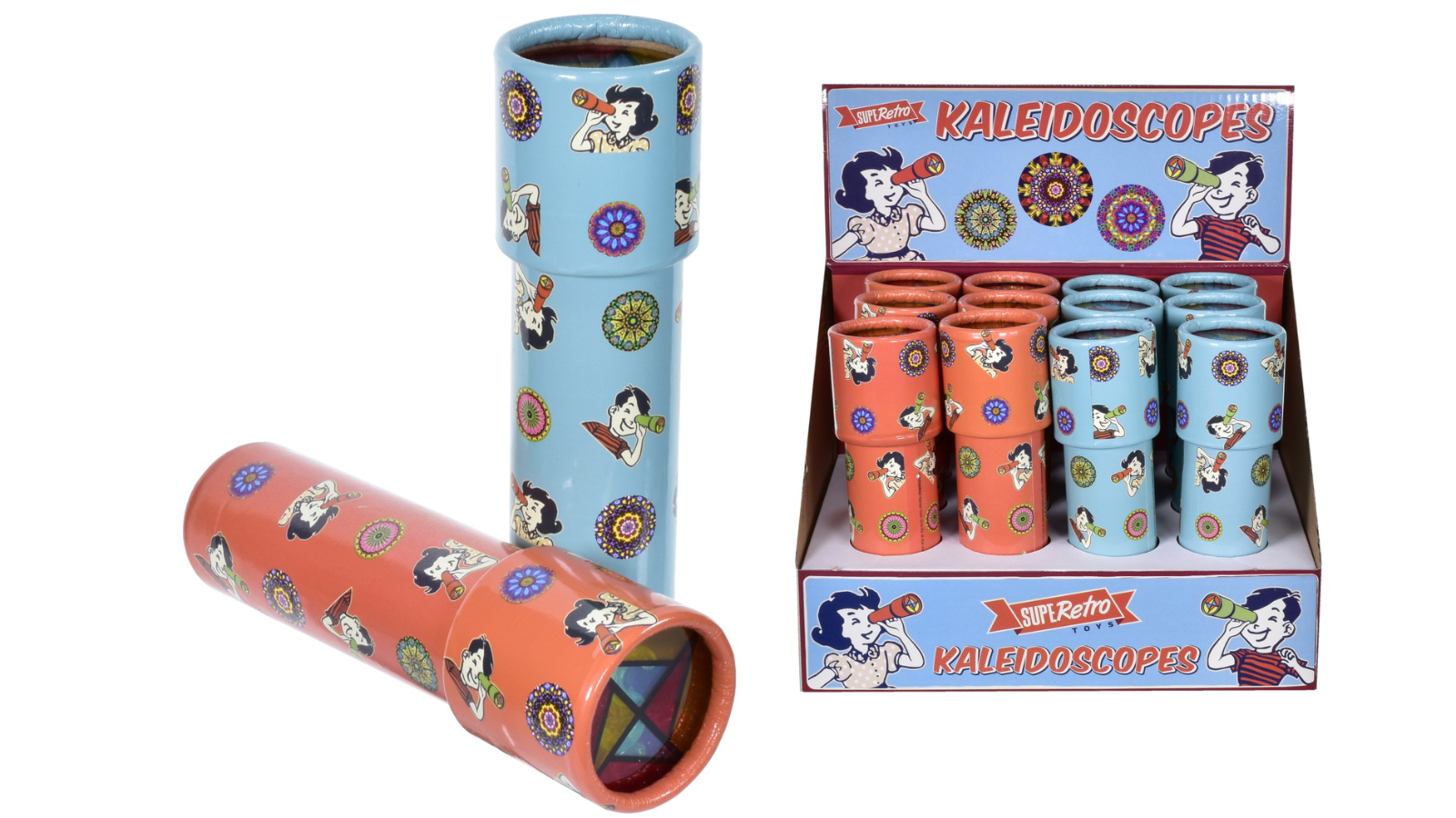SupeRetro Kaleidoscope Toy | Harvey Norman