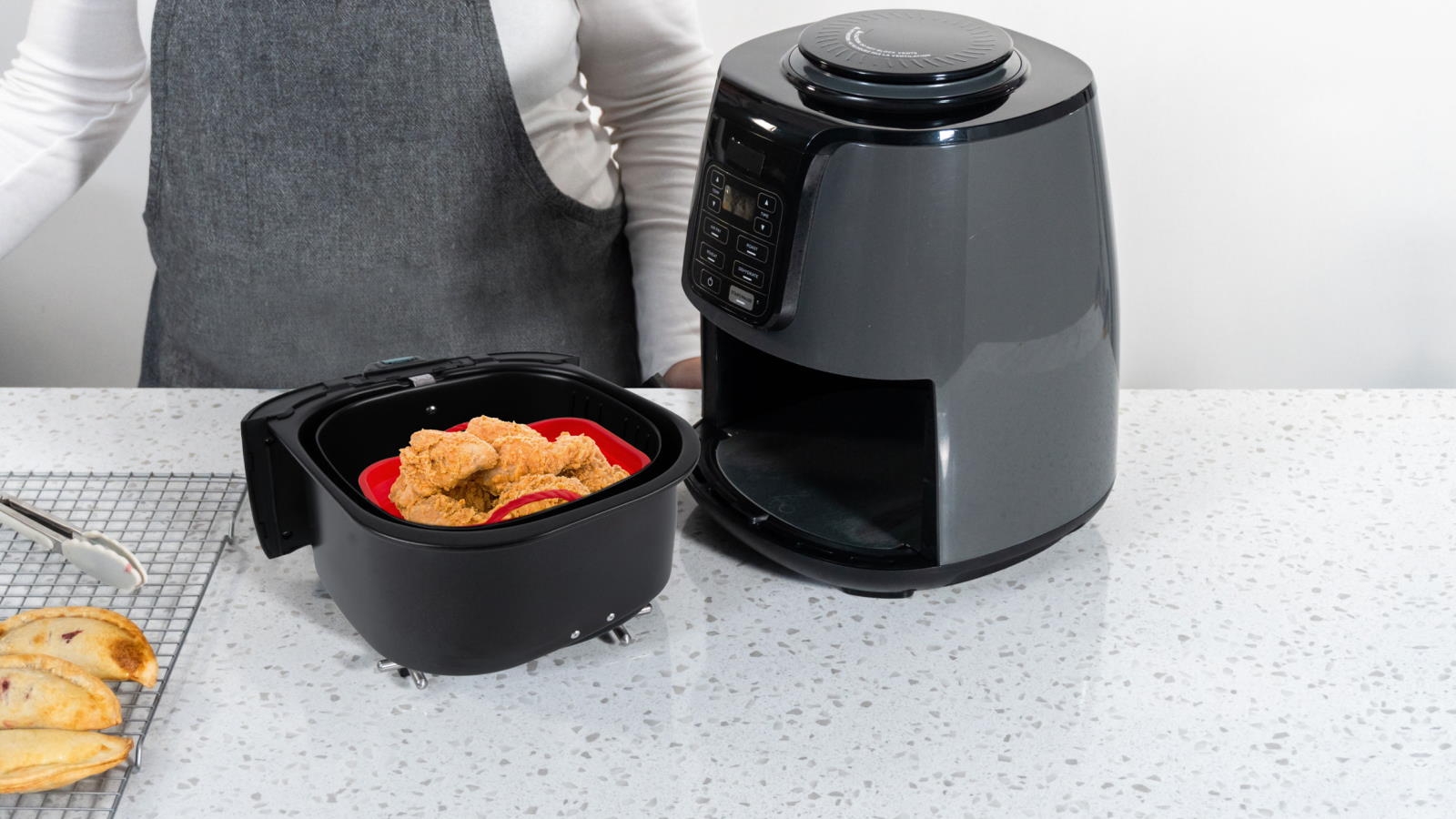 Cook Easy Collapsible Rectangle Air Fryer Liner | Harvey Norman