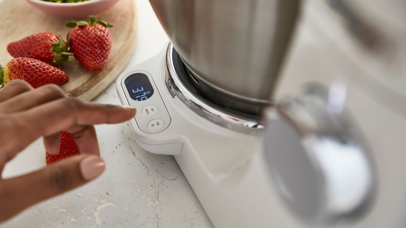 Kenwood Titanium Chef Baker XL Benchtop Mixer - White | Harvey Norman