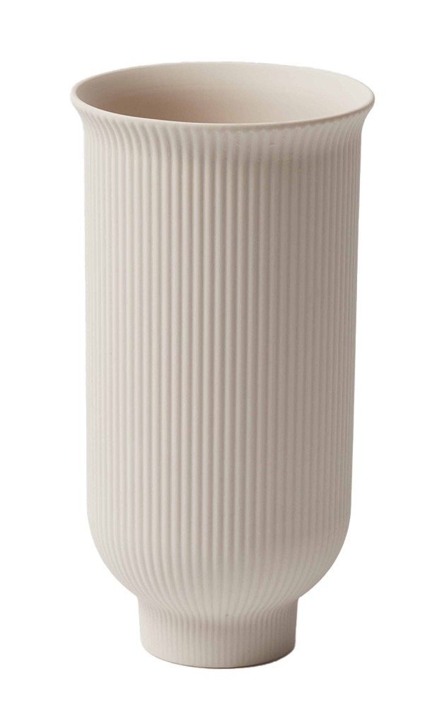 Pilbeam Living Large Finn Matte Vase - Blush | Harvey Norman