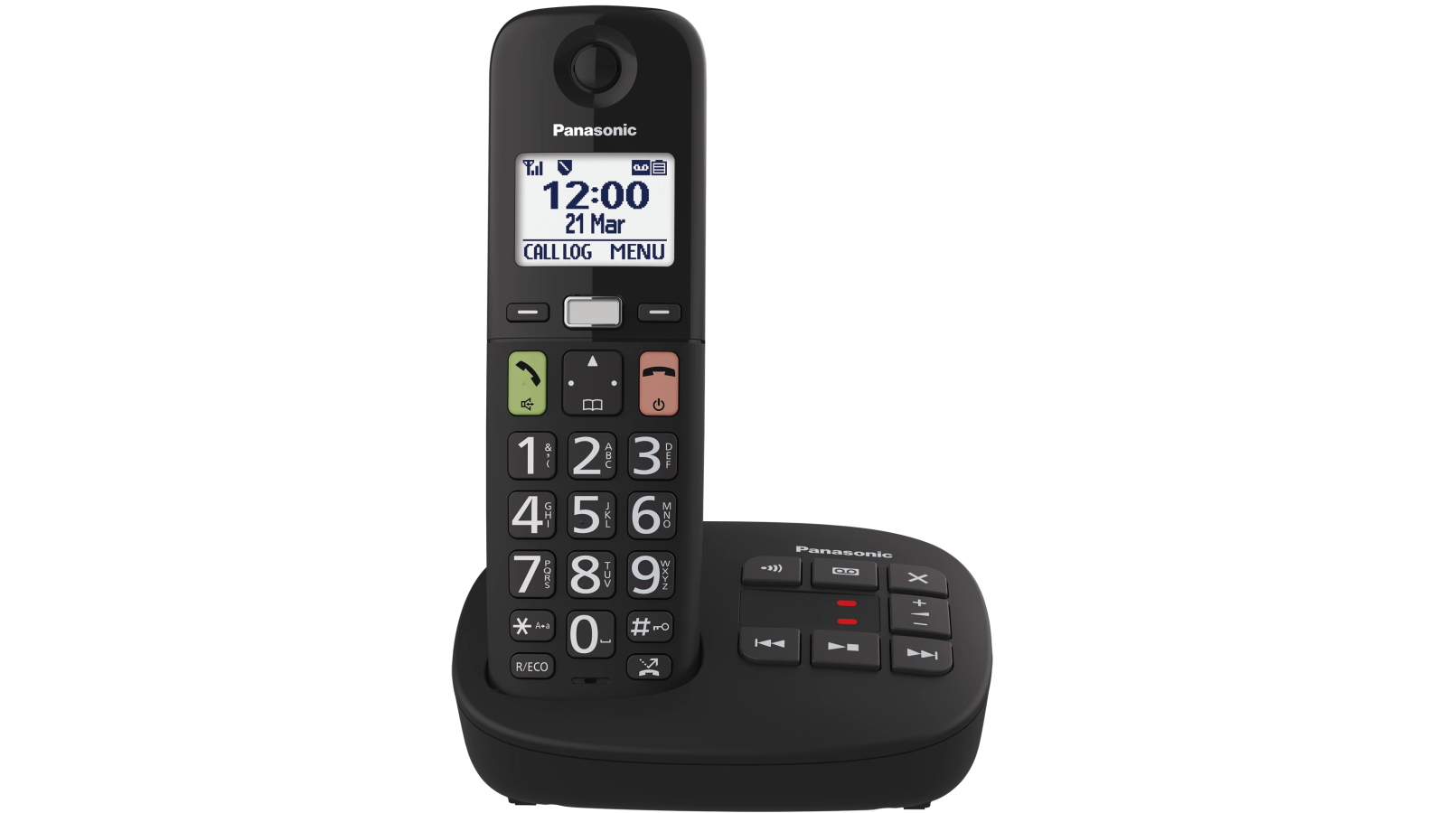 Panasonic TGU AZ Series DECT Cordless Phone with Answering Machine ...