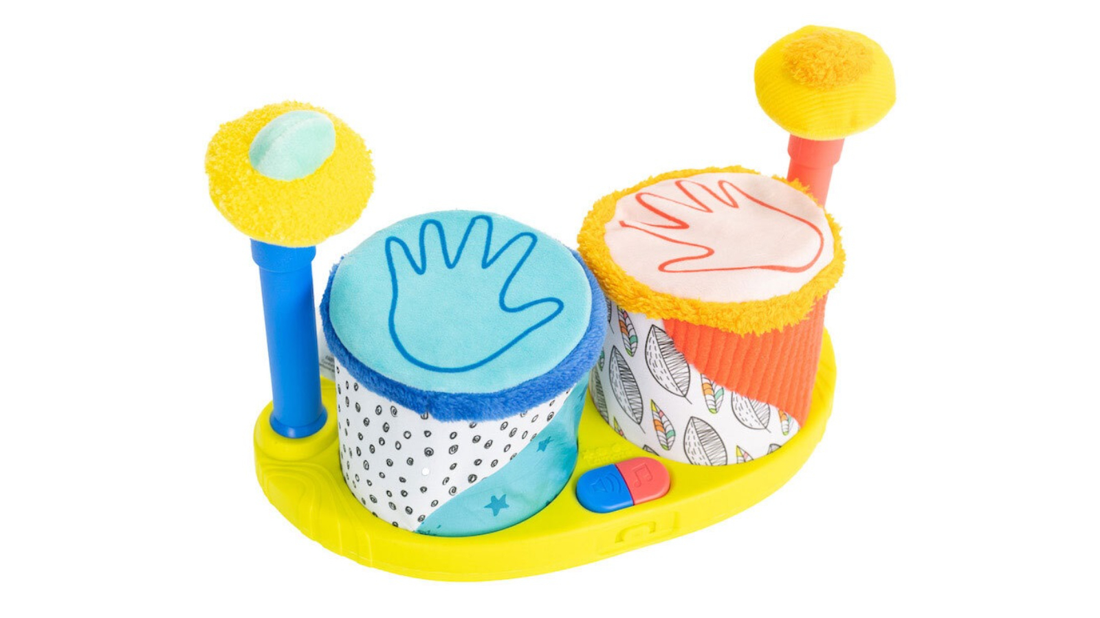 Lamaze Kids Squeeze Beats First Drum Musical Toy Set | Harvey Norman
